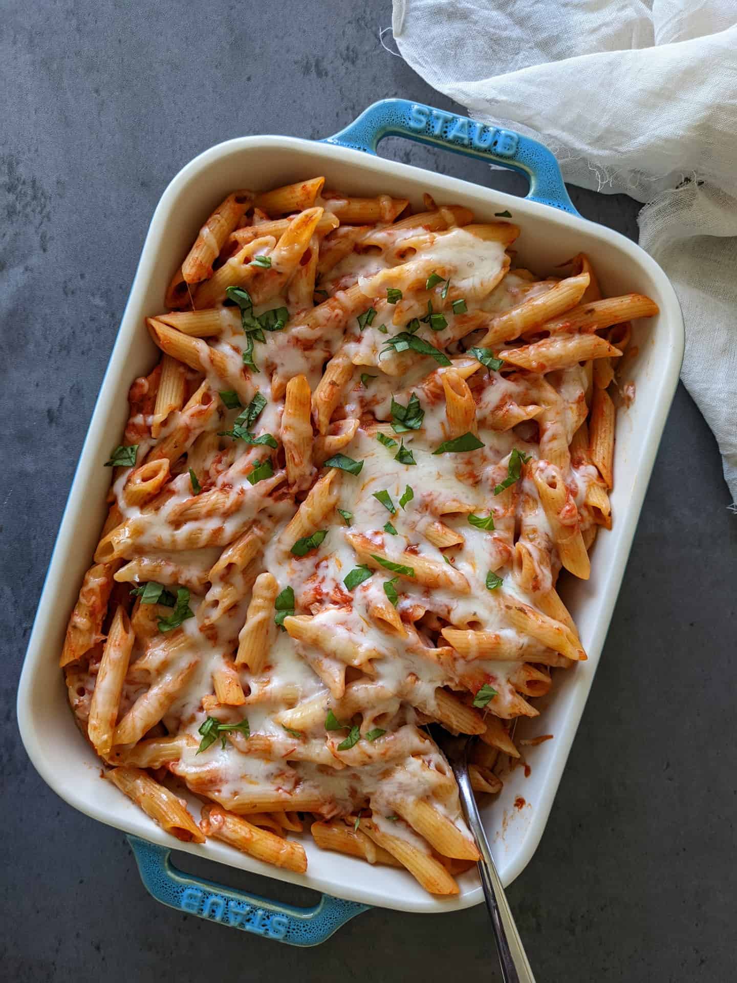 Easy Baked Penne • The Candid Cooks