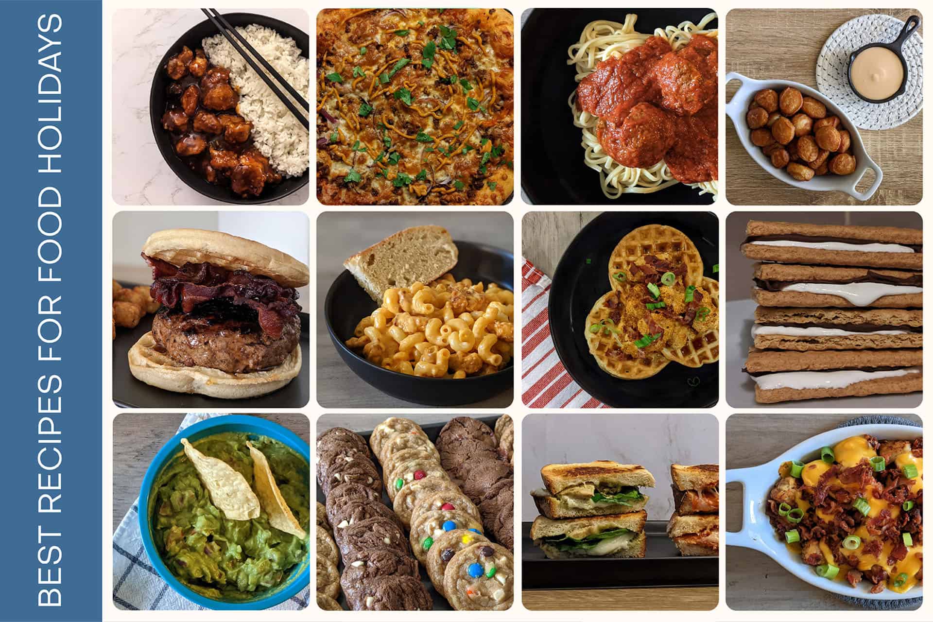 The Best Recipes for National Food Holidays • The Candid Cooks