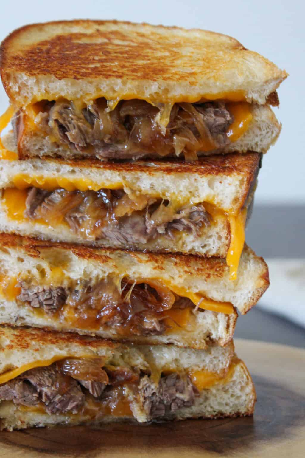 Braised Short Rib Grilled Cheese • The Candid Cooks