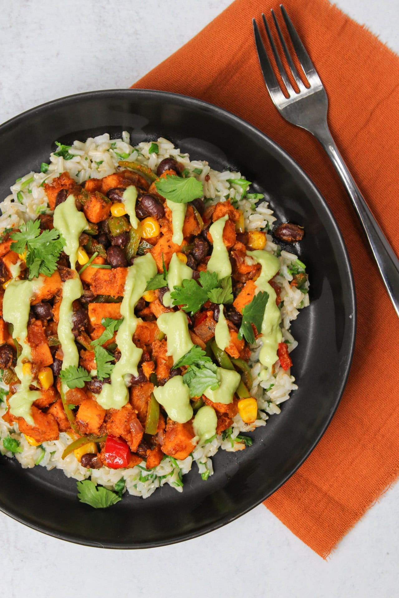 Sweet Potato Taco Bowls • The Candid Cooks