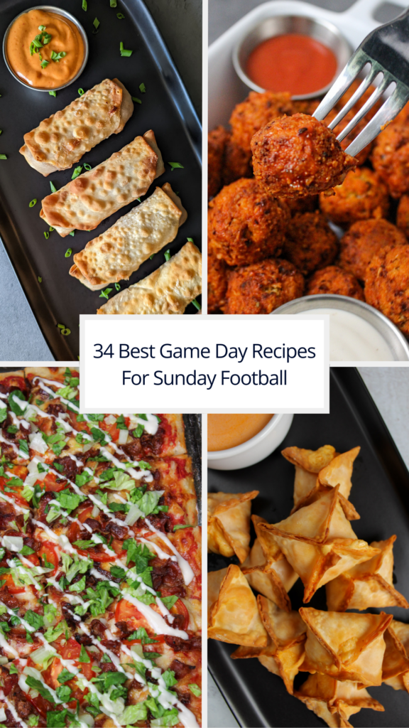 34 Best Game Day Recipes For Sunday Football • The Candid Cooks