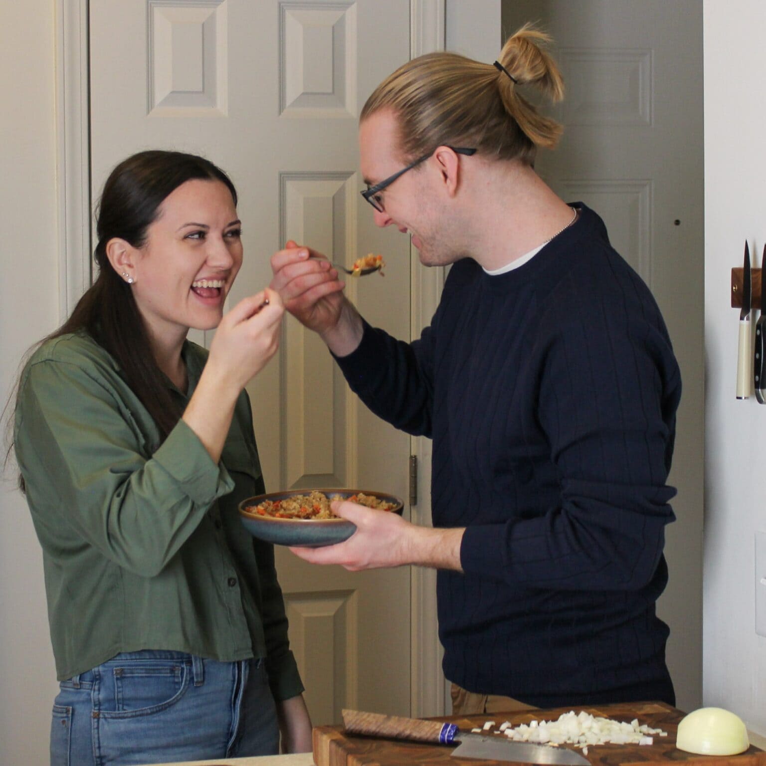 Asian Fried Fish Rice Bowl • The Candid Cooks