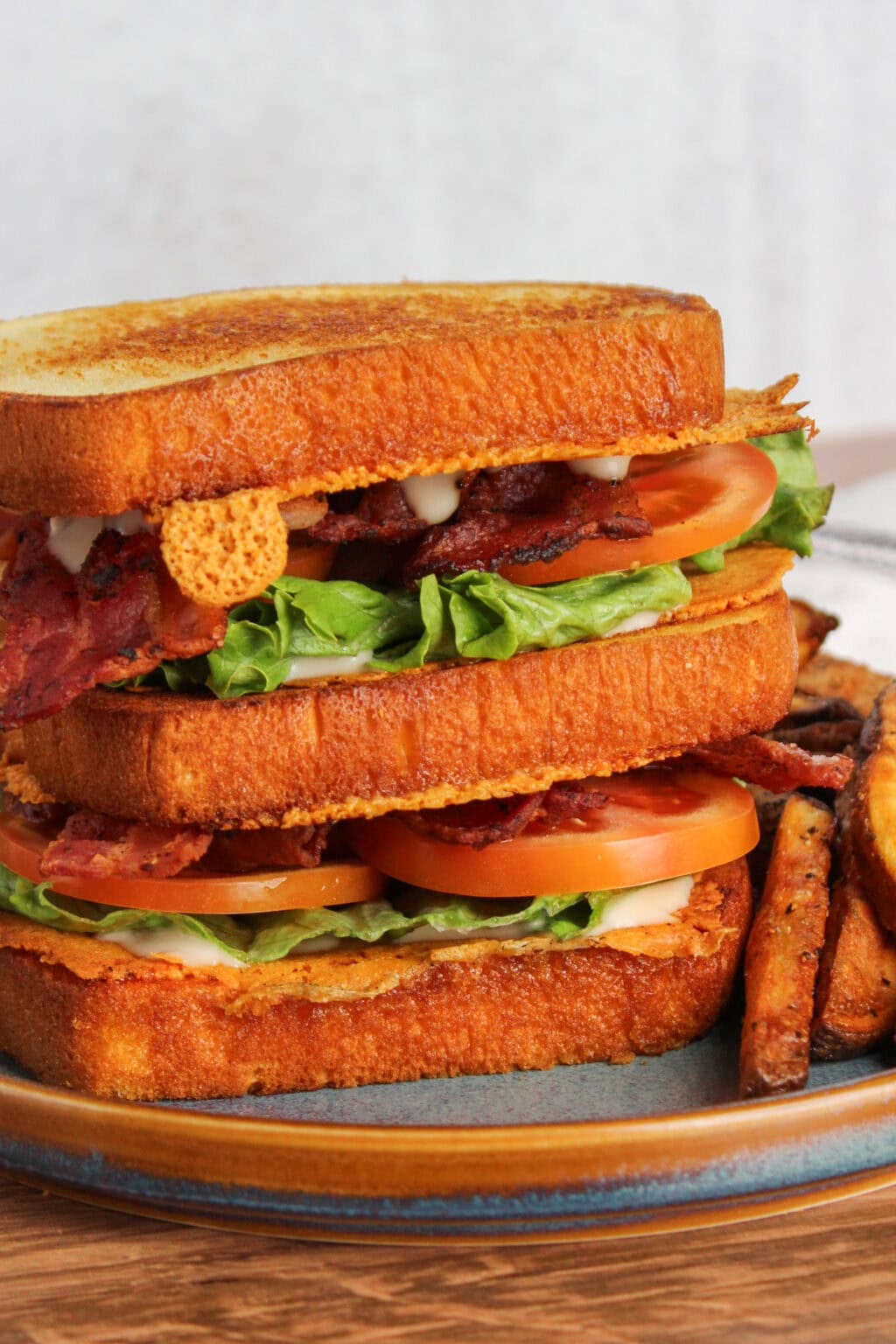 BLT Club Sandwich • The Candid Cooks