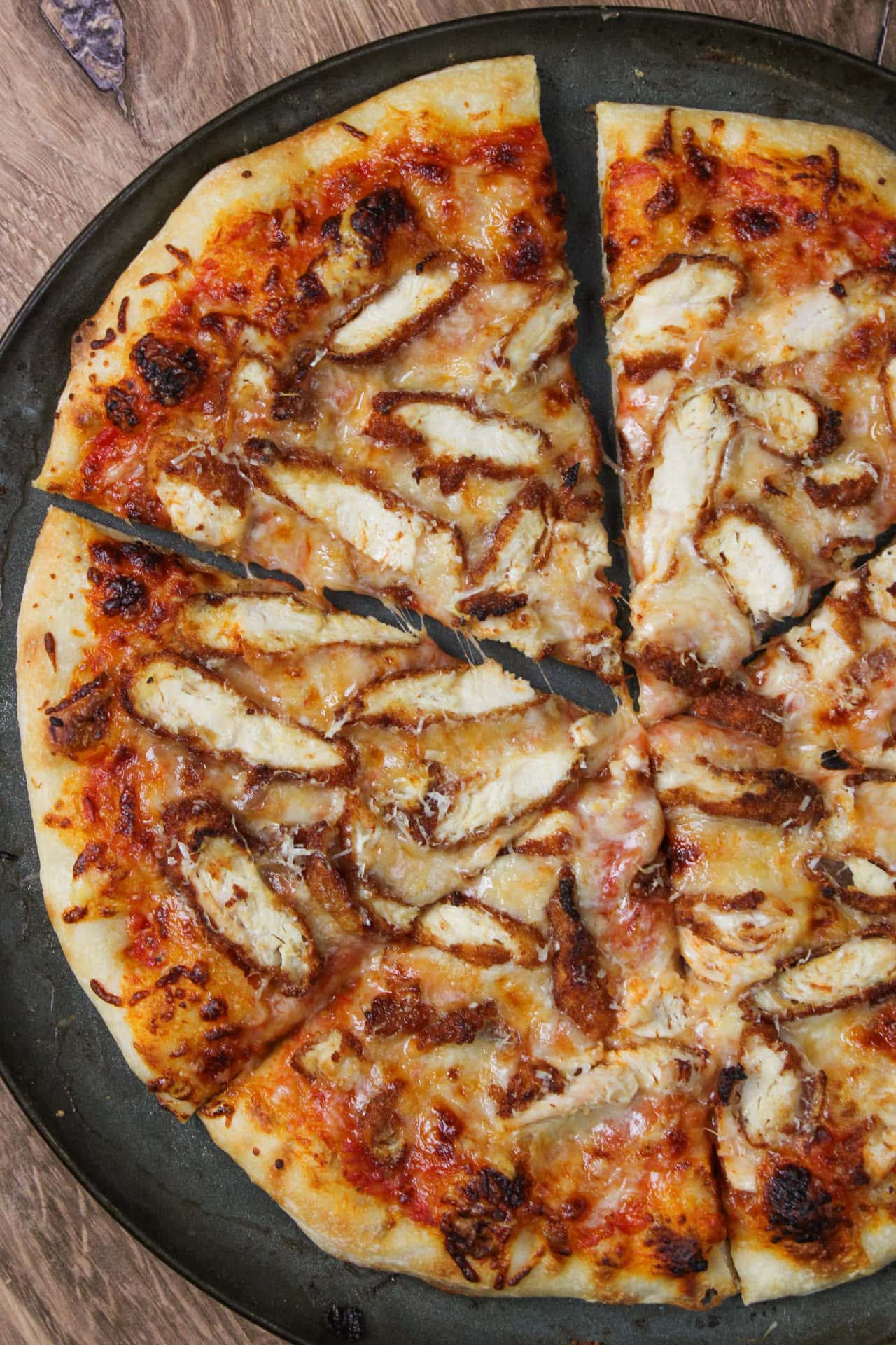 Chicken Parm Pizza • The Candid Cooks