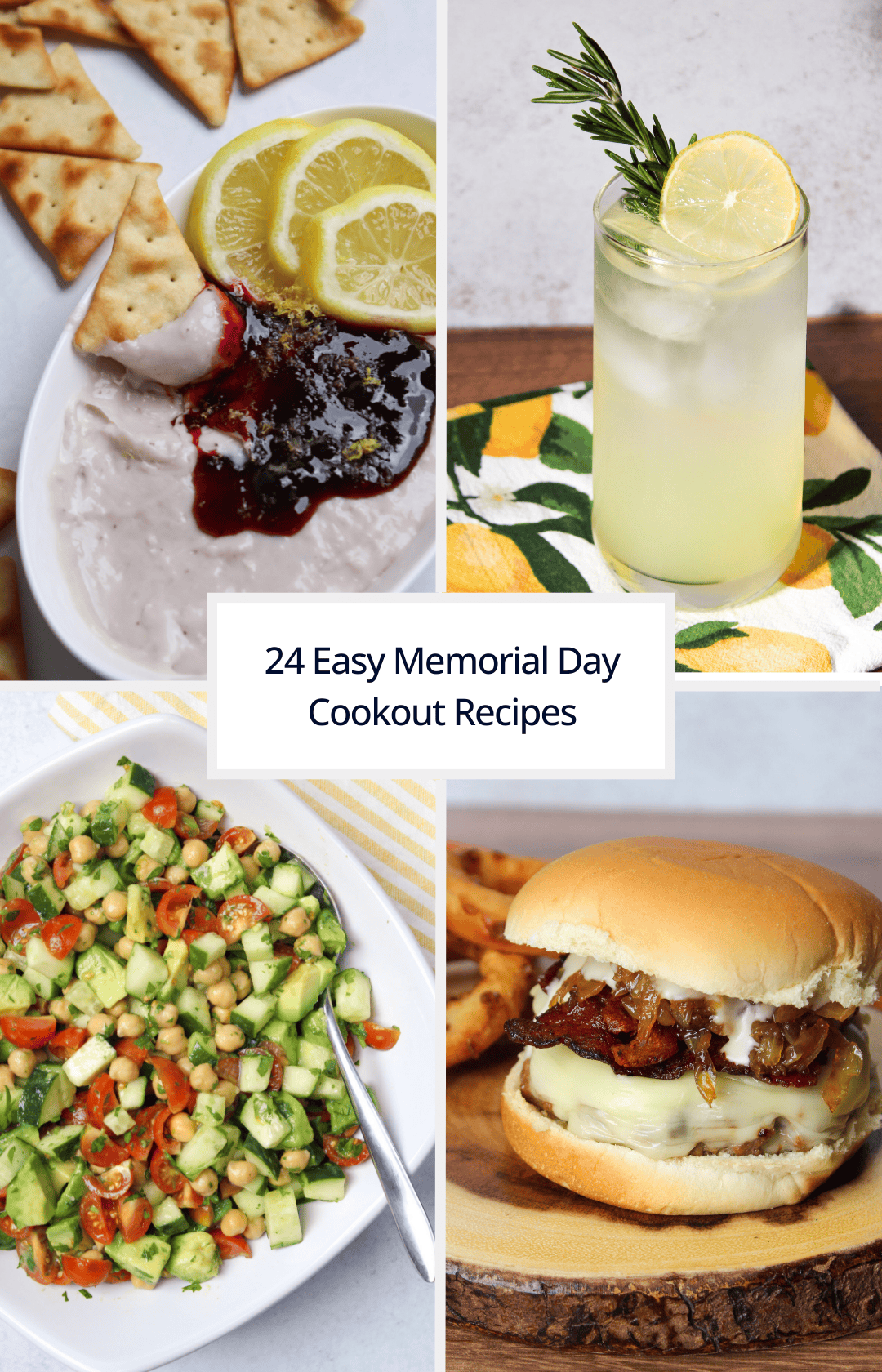 24 Easy Memorial Day Cookout Recipes • The Candid Cooks