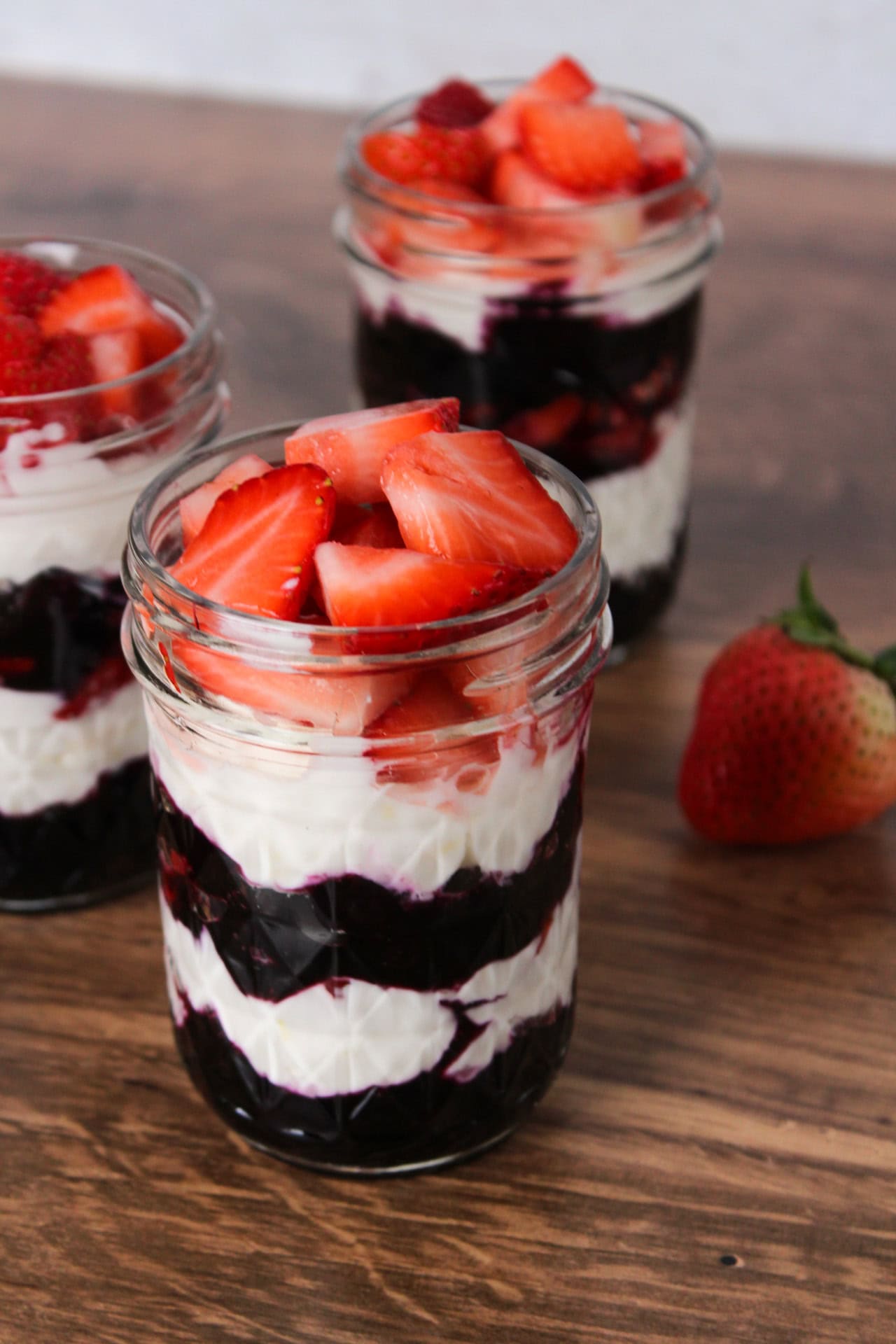 Greek Yogurt Dessert Parfait • The Candid Cooks